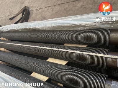 China ASTM A335 Gr. P9 Alloy Steel Tube With 11Cr Fins , Serrated Fin Tubes For Fire Furnace for sale