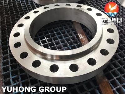 Cina ASTM A182 F53, UNS S32750 Super duplex di acciaio scivolo su flange RF per desalinizzazione in vendita
