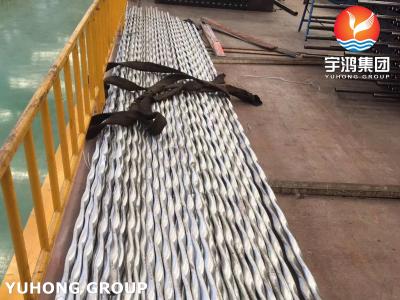 Cina ASTM A312 (ASME SA312) TP310S Tubi ondulati SS per scambiatori di calore in vendita