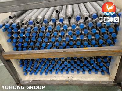 China Spiral G Finned Tube ASTM A179 for Condenser Heat Exchager NDT Available for sale