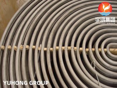 China SS Seamless ASTM A213 / ASME SA213 TP321 / TP321H / TP347H Boiler U Bend Tube for sale