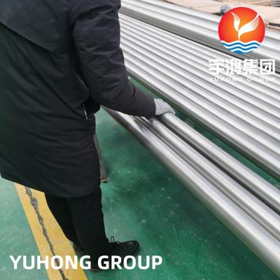 Cina ASTM B861 GR.2 Tubo in lega di titanio senza saldatura per applicazione in condensatori e scambiatori di calore in vendita