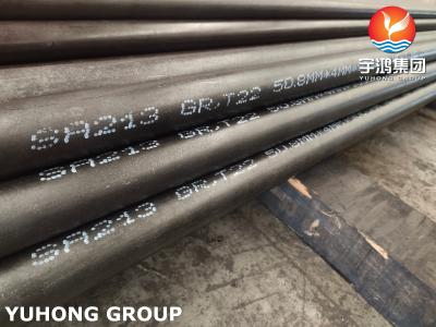 Cina Tubi per caldaie in lega di acciaio al carbonio T22 senza saldatura ASME SA213 in vendita