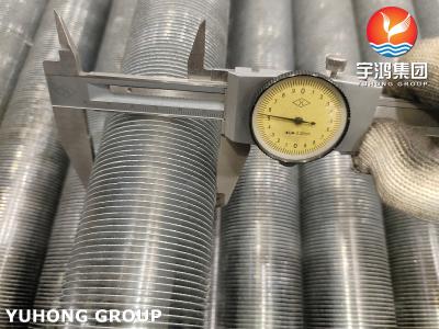 Cina Il acciaio al carbonio di ASME SA179 ha espulso metropolitana alettata con l'aletta di alluminio per il dispositivo di raffreddamento di aria in vendita