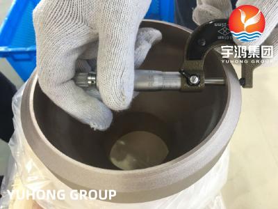 Cina Saldatura testa a testa di rame del nichel che misura l'olio di pompa della caldaia del riduttore ASTM B466 C70600 B16.9 di CEE in vendita