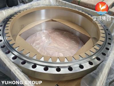 China Stainless Steel Flanges ASTM A182 F310, UNS S31000 Weld Neck RTJ Flange B16.5 for sale