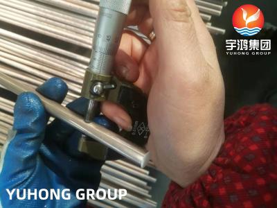 Cina C70600, CuNi10Fe1Mn, tubo in lega di rame per scambiatore di calore, condensatore in vendita