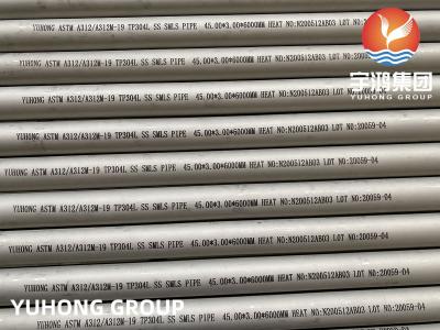 Cina ASTM A312 TP304L (UNS S30403) Tubo senza saldatura in acciaio inossidabile per il trattamento dell'acqua in vendita