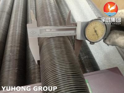 Cina ASME SB163 ha incluso il tipo metropolitana alettata di G di Monel 400 con Al Fin in vendita