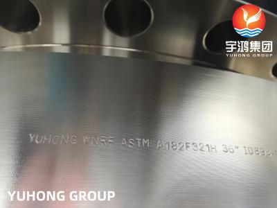 Cina ASTM A182 F321H Collo di saldatura RF Flanges in acciaio inossidabile B16.47 > 24 pollici in vendita