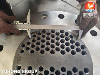 China ASTM A36 / ASME SA36 Forged Carbon Steel Plate Support Plate for Heat Exchanger for sale