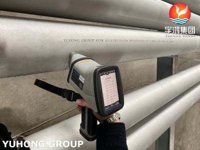 中国 ASTM A312 UNS S31254の継ぎ目が無い二重ステンレス鋼の管 販売のため