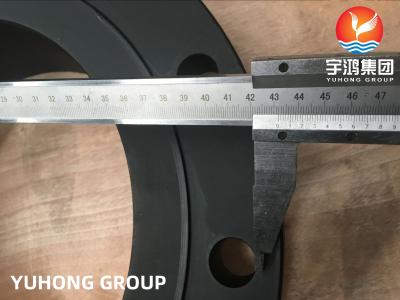 Cina Acciaio al carbonio ASME SA105 Acciaio nero Slip On / Blind Flange per applicazioni di condotte in vendita