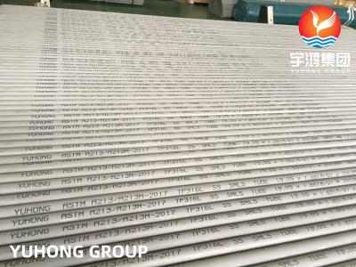 Китай ASTM A213 TP316L Бесшовная трубка из нержавеющей стали для теплообменника, котла продается
