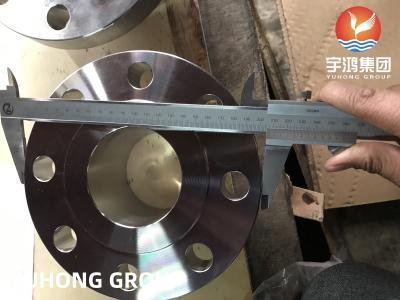 Cina ASTM A182 F51 Flancetta a collo di saldatura in acciaio duplex RF B16.5 per petrolio e gas in vendita