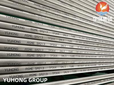 Китай Трубка нержавеющей стали ASTM A213 TP304 безшовная для проектов теплообменного аппарата продается