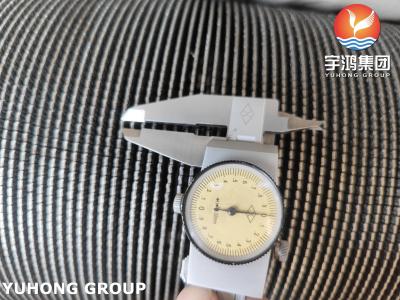 Cina Tubo di base in acciaio inossidabile a spirale serrated HFW Fin Tube A312 TP347 in vendita