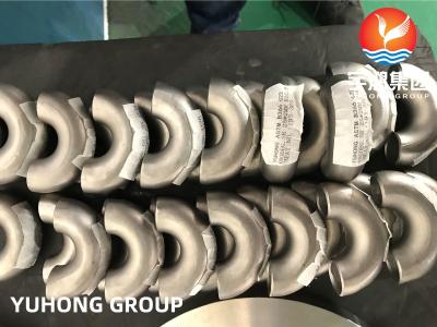 China Radius corto ASTM B366 Hastelloy C22 2.4602 180 grados de retorno B16.9 en venta