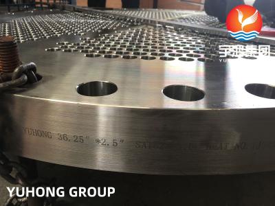 Cina Acciaio inossidabile Tubesheet 316L di ASME SA182/piastra tubiera S31603/1,4404 di UNS in vendita