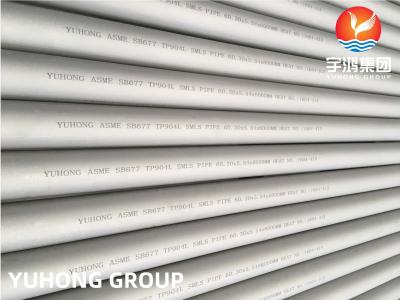 Cina ASME SB677 SMLS UNS NO8904 TP904L Tubi per caldaie in lega di nichel in vendita
