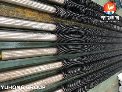 China Studded Tube , ASTM A213 T9 / ASME SA213 T11 with 11Cr (SS 409) Studded Fin Tube ,Steam Reforming Furnace for sale
