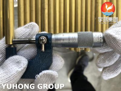 China DIN17660 CuZn20Al2 F39 Copper Alloy Seamless Tube Building Construction for sale