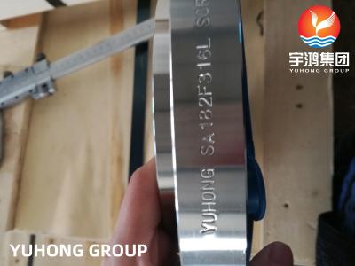 Cina ASTM A182 (ASME SA182) F316L SO RF flange forgiata per l'industria navale in vendita