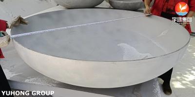 China ASTM SA240 321 Stainless Steel Elliptical  Head For Tube And Shell Heat Exchanger for sale