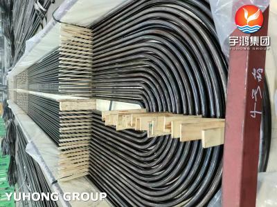 Cina EN10216-2 P235GH Tubo a piega U senza saldatura in acciaio al carbonio per scambiatori di calore in vendita