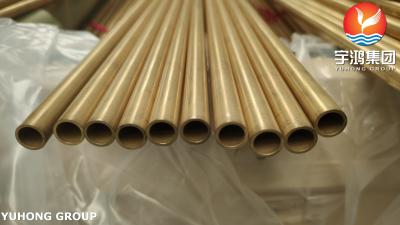 China ASME SB111 C68700 Seamless Brass Tubes for Desalination of Seawater for sale