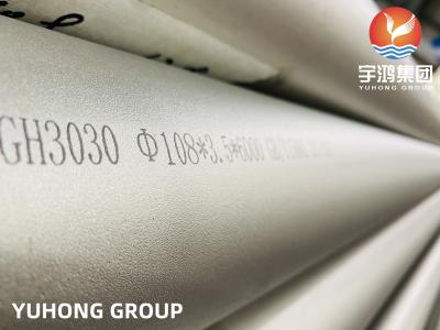 China Nikel Alloy Steel GBT-15062 GH3030 Pipe/ ASTM A312,JIS G 3459 for sale