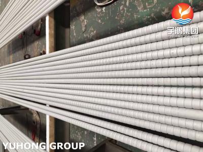 Cina TP304 / TP304L TP316 / TP316L Tubi corrugati in acciaio inossidabile per scambiatori di calore in vendita