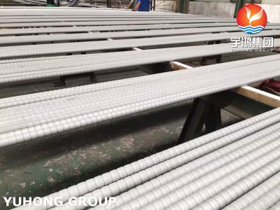Cina TP304 / TP304L TP316 / TP316L Tubi corrugati in acciaio inossidabile per scambiatori di calore in vendita