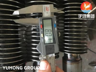 China HFW Finned Tube ASTM A213 T12 Alloy Stainless Steel Base Tube TP304 Fins for Power Plant for sale