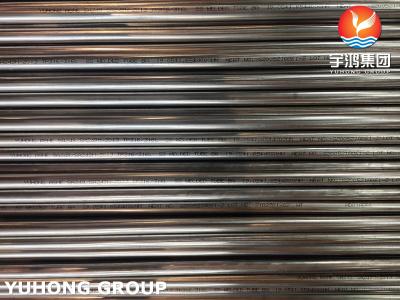 China Tubos de trocador de calor ASTM A249 TP316 / TP316L Tubos soldados de aço inoxidável aquecido brilhante à venda