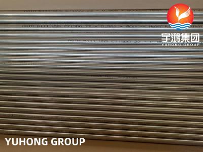 China ASME SB111 C71500 Copper Alloy Seamless Tubes For Sea Water Condenser Systems for sale