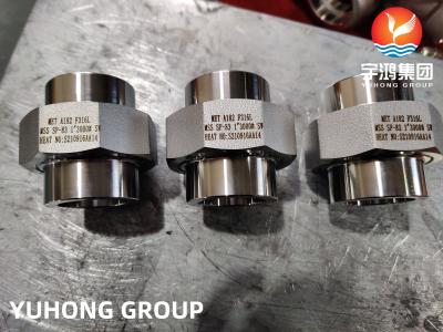 Cina ASTM A182 F316L UNION M33 SP-83 Fittings per saldature a presa per applicazioni pesanti in vendita