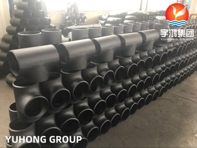 China ASTM A234 WPB-S Aço de Carbono Equal Tee Butt Soldado Adaptado ANSI B16.9 à venda