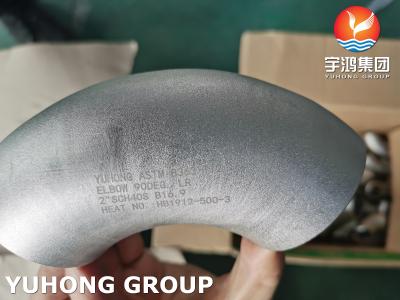 Cina ASTM B363 Ti2 R50400 3.7035 Acciaio in lega di titanio con montatura Buttwelded B16.9 in vendita