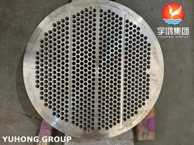 China ASTM A182 F304 Stainless Steel Heat Exchanger Floating Tubesheet For Propane for sale
