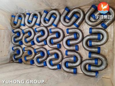 China Heat Exchanger Tube , ASME SA192 Seamless Carbon Steel U Bend Tubes For Oil Furnace for sale
