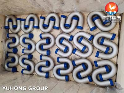 China ASME SA213 TP316L 1.4404 Tubos de trocador de calor de aço inoxidável para aquecedores a combustão à venda