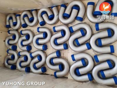 중국 ASME SA213 TP316L 1.4404 연소용 히터용 스테인리스 스틸 U 굽기 열 교환 튜브 판매용