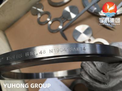 Cina Flancia cieca degli occhiali, ASTM A182 F316L Flancia in acciaio inossidabile figura 8, RF ASME B16.48 in vendita