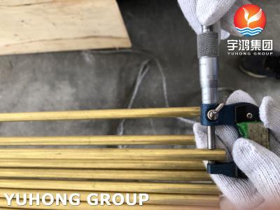 중국 EN12449 CuZn20Al2As C68700 황동 무계목 튜브 (발전소 콘덴서용) 판매용