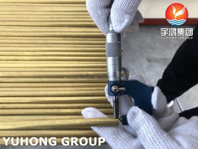 중국 ASTM B111 C68700 알루미늄 구리 튜브 구리 합금 튜브 EN 10204/3.1B 판매용