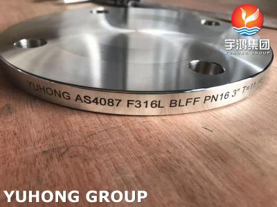 Cina AS4087 F316L BIind FF Flanche in acciaio inossidabile in vendita