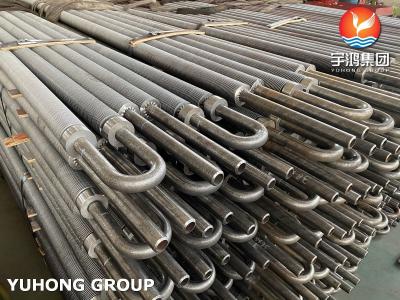 Cina Acciaio al carbonio tubo a pinne a curvatura U A179 A192 a pinne estrusse e a punteggio in vendita