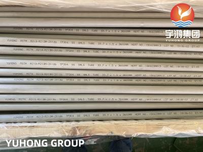 Cina ASTM A213 TP304 scambiatori di calore senza saldature e tubi per forni in acciaio inossidabile in vendita