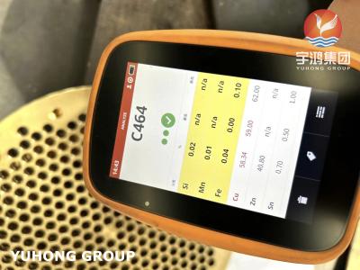 Cina C46400 di ottone navale B171 Cuzn36sn1 per scambiatori di calore marini in vendita